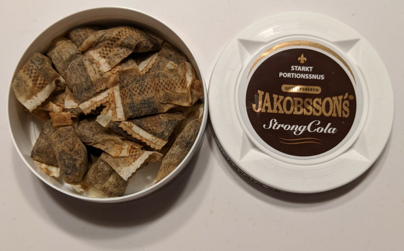 Jakobsson’s Strong Cola – Snus Tasting Notes